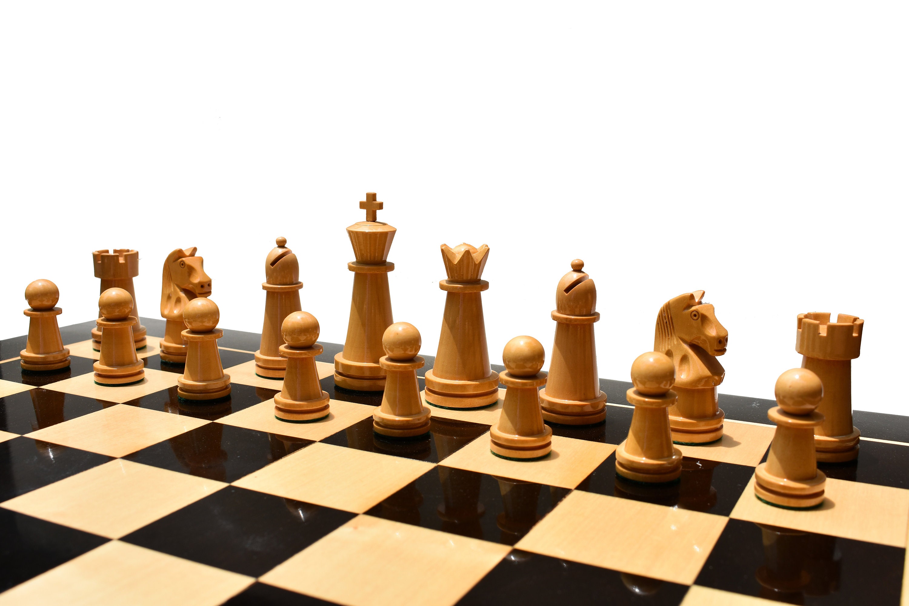 The Magnus Carlsen Wood Chess Pieces 3.75 King Boxwood & | Etsy