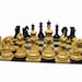 The Arabian Knight Luxury Chess Pieces Boxwood & Ebony - Etsy