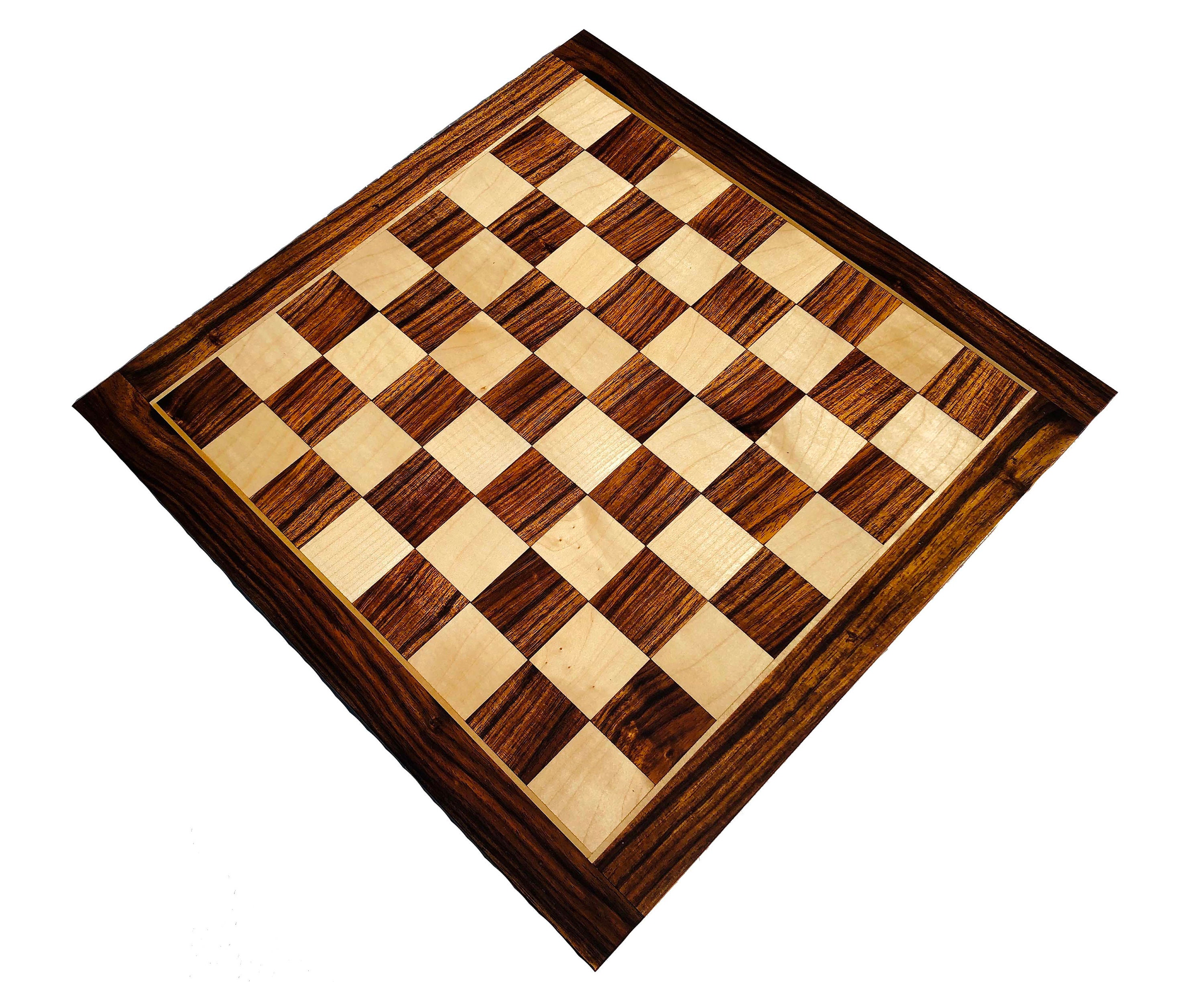 19 Luxe massief houten schaakbord met 2 vierkante - Etsy Nederland