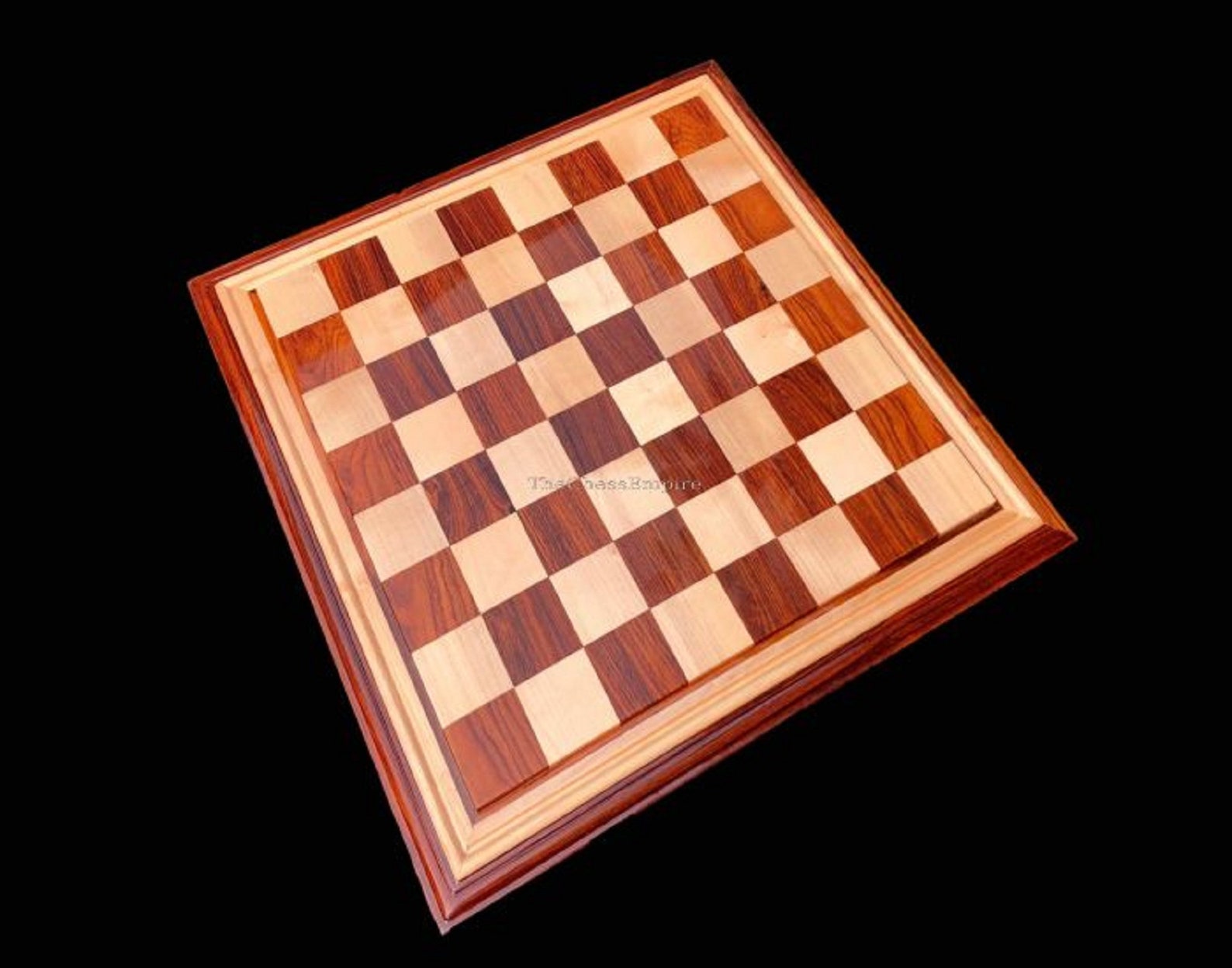 23” Signature Series Luxury Chess Board With 2.25” Square Solid Wood ...