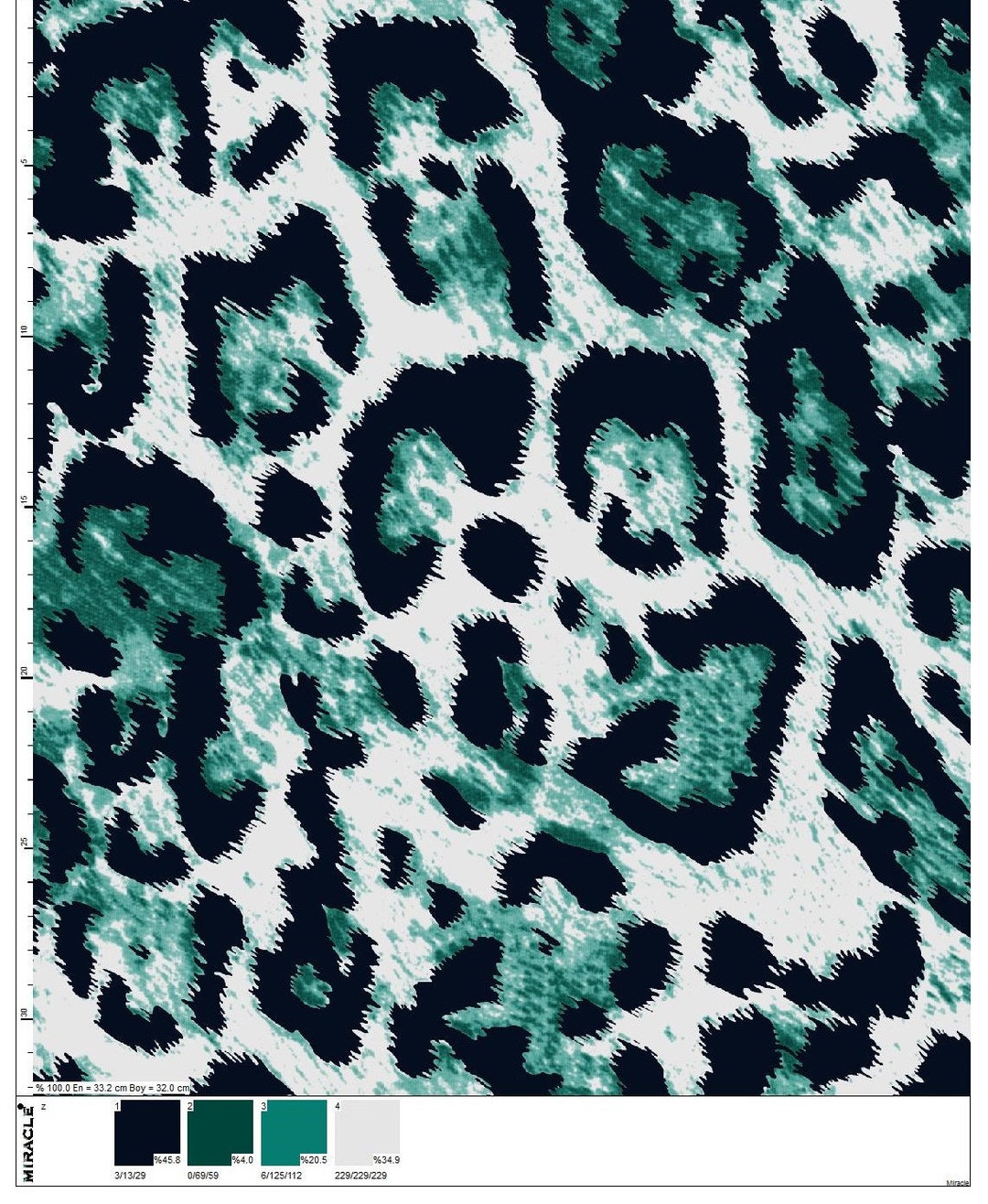 Green Leopard Print Headpiece Fabric Elastane Jersey Apparel - Etsy