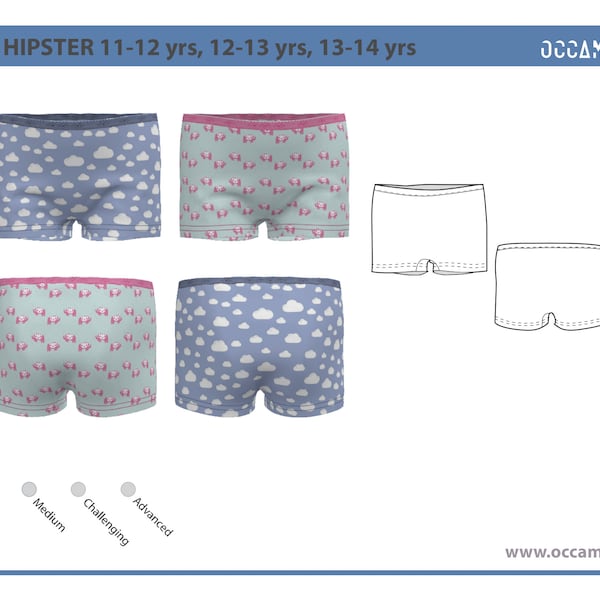 Underwear Pattern - Etsy