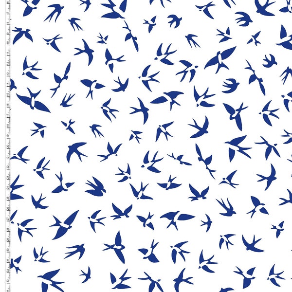 Bird Fabric by the Yard - Etsy