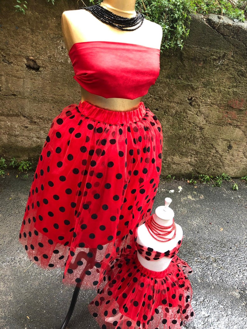 Ladybug Set Ladybug Birthday Costume Mommy and Me Outfits - Etsy