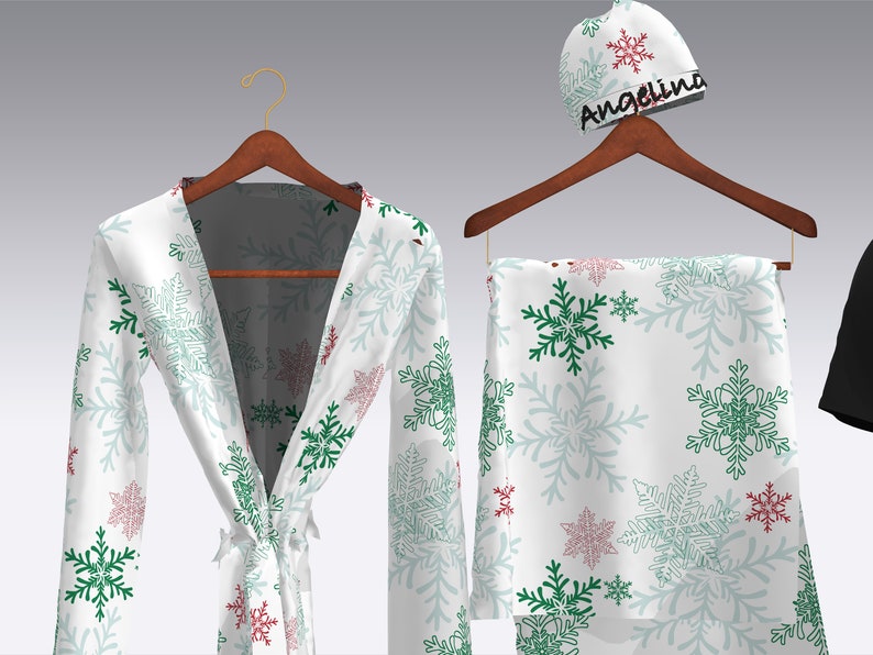 Hospital Bag Robe Swaddle Set Mommy Matching Hospital Set | Etsy