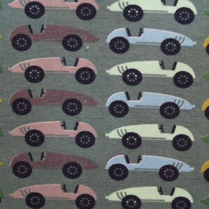 Cars, Car, Kids Fabric, Race Car, Fabric, Jersey , Jersey, Sewing ...