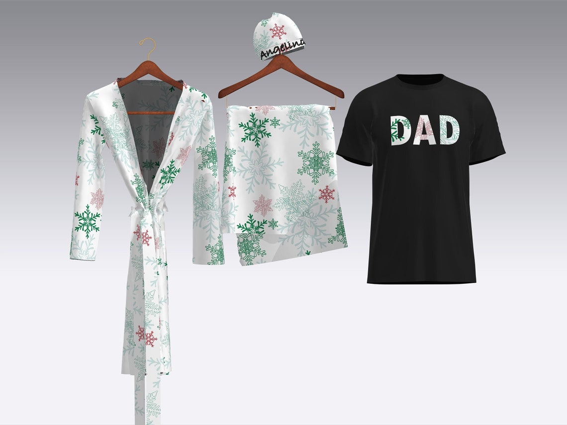 Hospital Bag Robe Swaddle Set Mommy Matching Hospital Set | Etsy