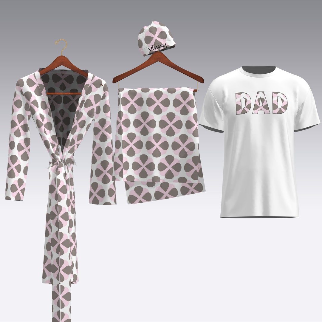 Mommy Daddy and Me Hospital Set Floral Matching Hospital Set - Etsy