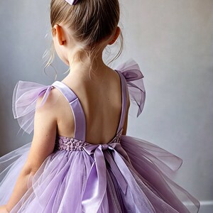 Lilac Dream Princess Dress Enchanting Tulle Tutu Gown for Girls ...