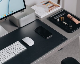 ULX Minimalist Desk Mat Grey