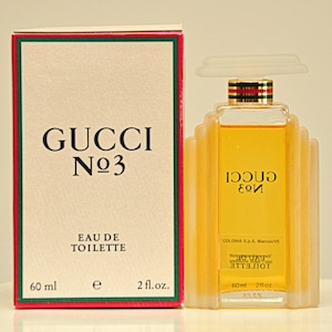 Gucci No 3 by Gucci Eau De Toilette Edt 60ml 2 Fl. Oz. Splash Not Spray ...