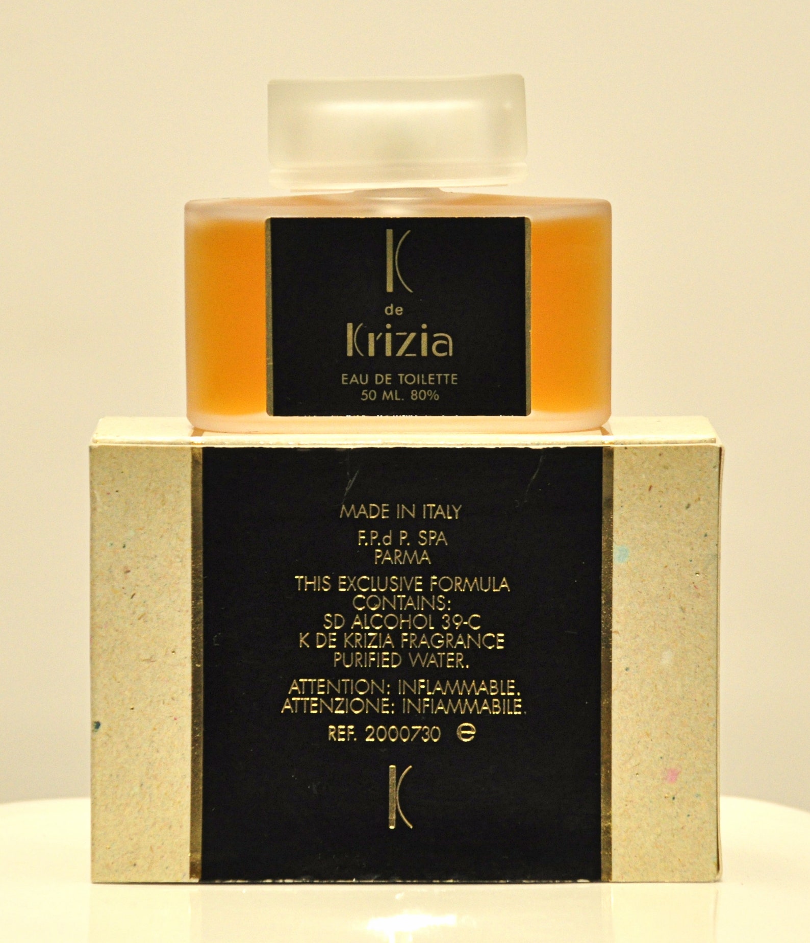Krizia K De Krizia Eau De Toilette 50ml 1.69 Fl. Oz. Splash Perfume ...