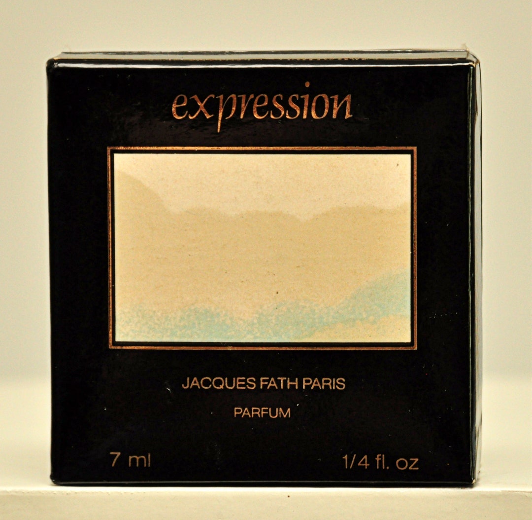 Jacques Fath Expression Parfum 7ML 1/4 Fl. Oz.splash No Spray Pure ...