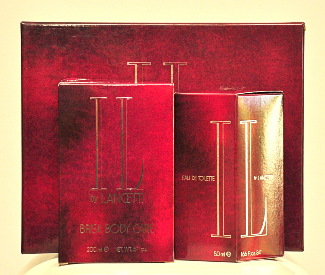 Gift Box Set Lancetti IL by Lancetti Eau De Toilette 50ml 1.66 Fl. Oz ...