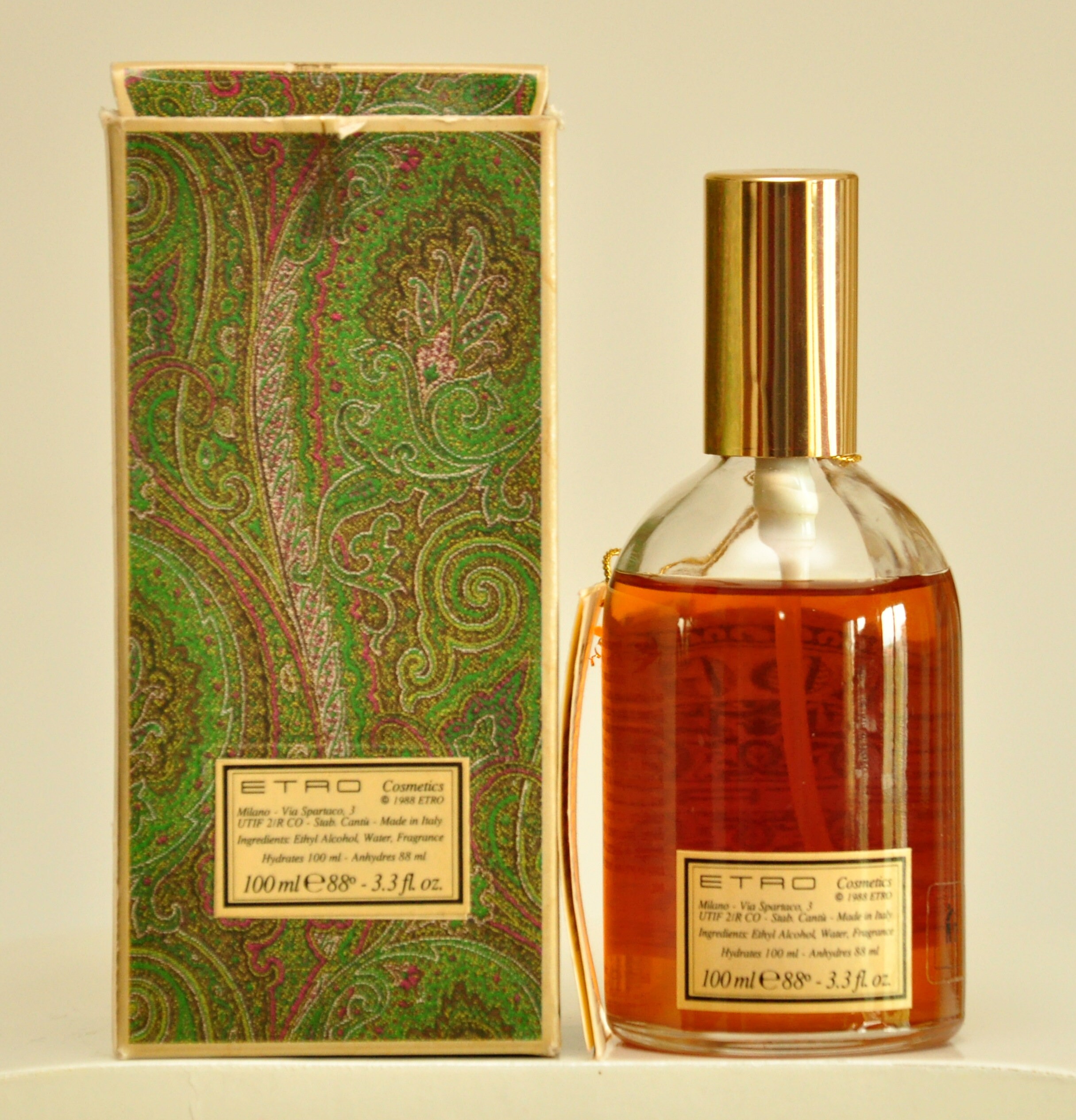 Etro Mahogany Eau De Toilette Edt 100ml 3.4 Fl. Oz. Spray - Etsy