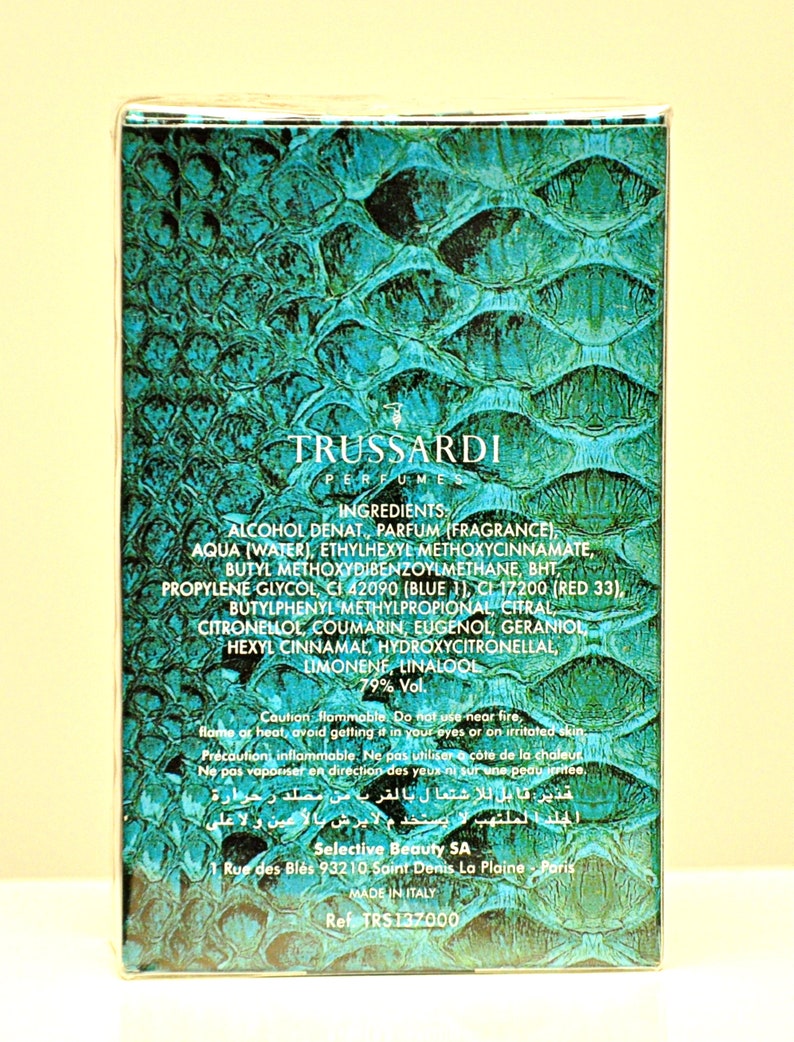 Trussardi Python for Men Eau De Toilette 30ml 1 Fl. Oz. Spray - Etsy