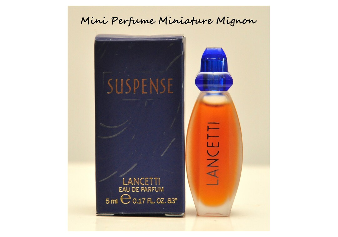 Lancetti Suspense Eau De Parfum Edp 5ml 0,17 Fl. Oz. Miniature Splash ...