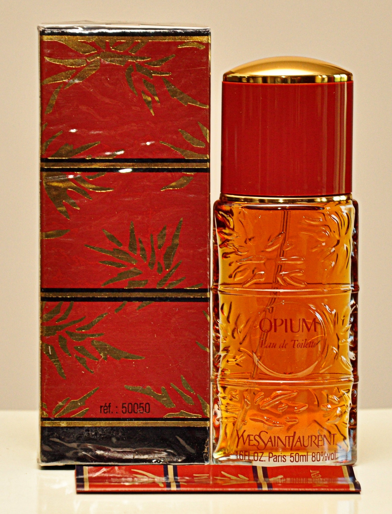 Yves Saint Laurent Opium Eau De Toilette 50ml 1.6 Fl. Oz. Natural Spray ...