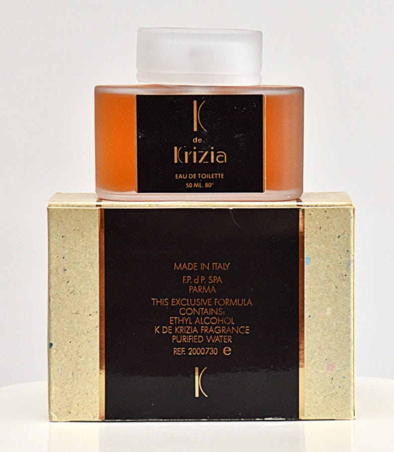 Krizia K De Krizia Eau De Toilette 50ml 1.69 Fl. Oz. Splash Perfume ...