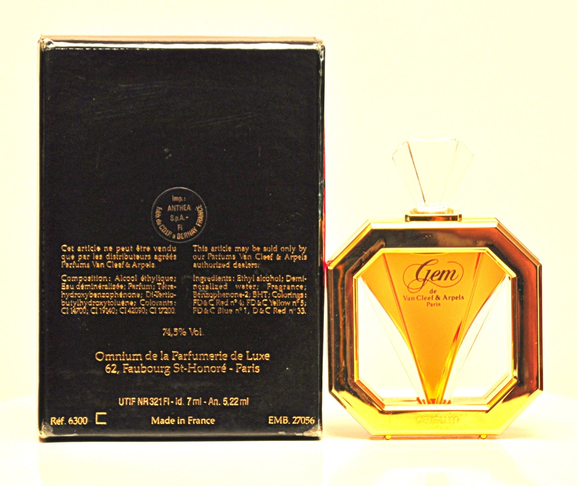 Van Cleef & Arpels Gem Extrait De Parfum 7ml 0,24 Fl. Oz. Splash Not ...
