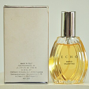 Mario Valentino Echo Eau De Parfum Edp 50ml 1.7 Fl. Oz. Spray Perfume ...