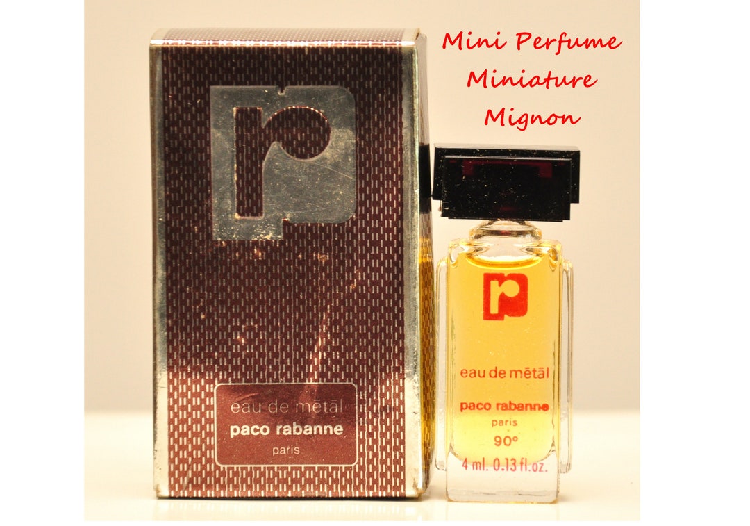 Paco Rabanne Eau De Metal Eau De Toilette Edt 4ml 0,13 Fl. Oz ...