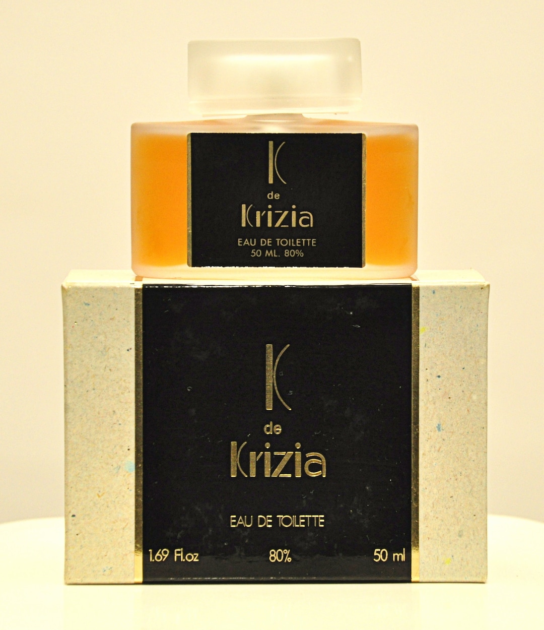 Krizia K De Krizia Eau De Toilette 50ml 1.69 Fl. Oz. Splash Perfume Woman Super Rare Vintage ...