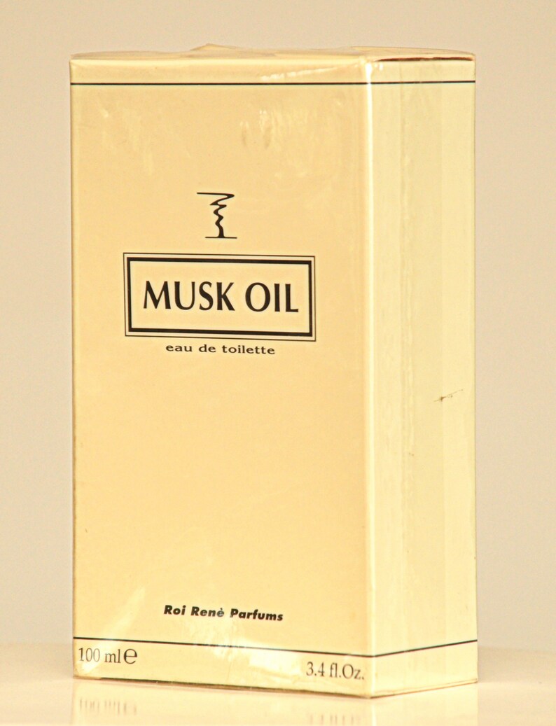 Roi Renè Parfums Musk Oil Eau De Toilette Edt 100ml 3,4 Fl. Oz. Splash ...