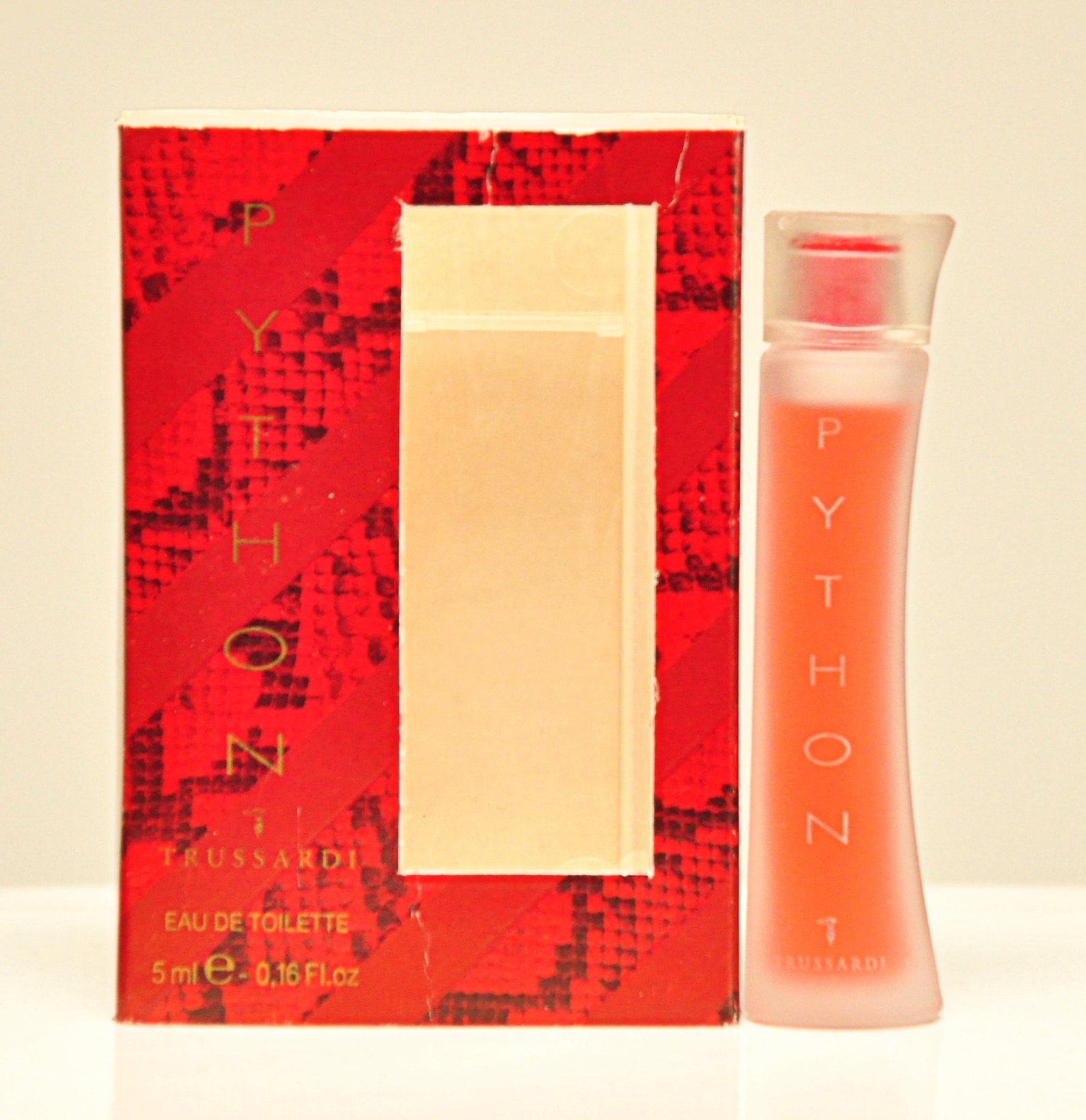 Trussardi Python Woman Eau De Toilette Edt 5ml 0.17 Fl. Oz. - Etsy