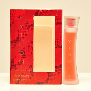 Trussardi Python Woman Eau De Toilette Edt 5ml 0.17 Fl. Oz. - Etsy