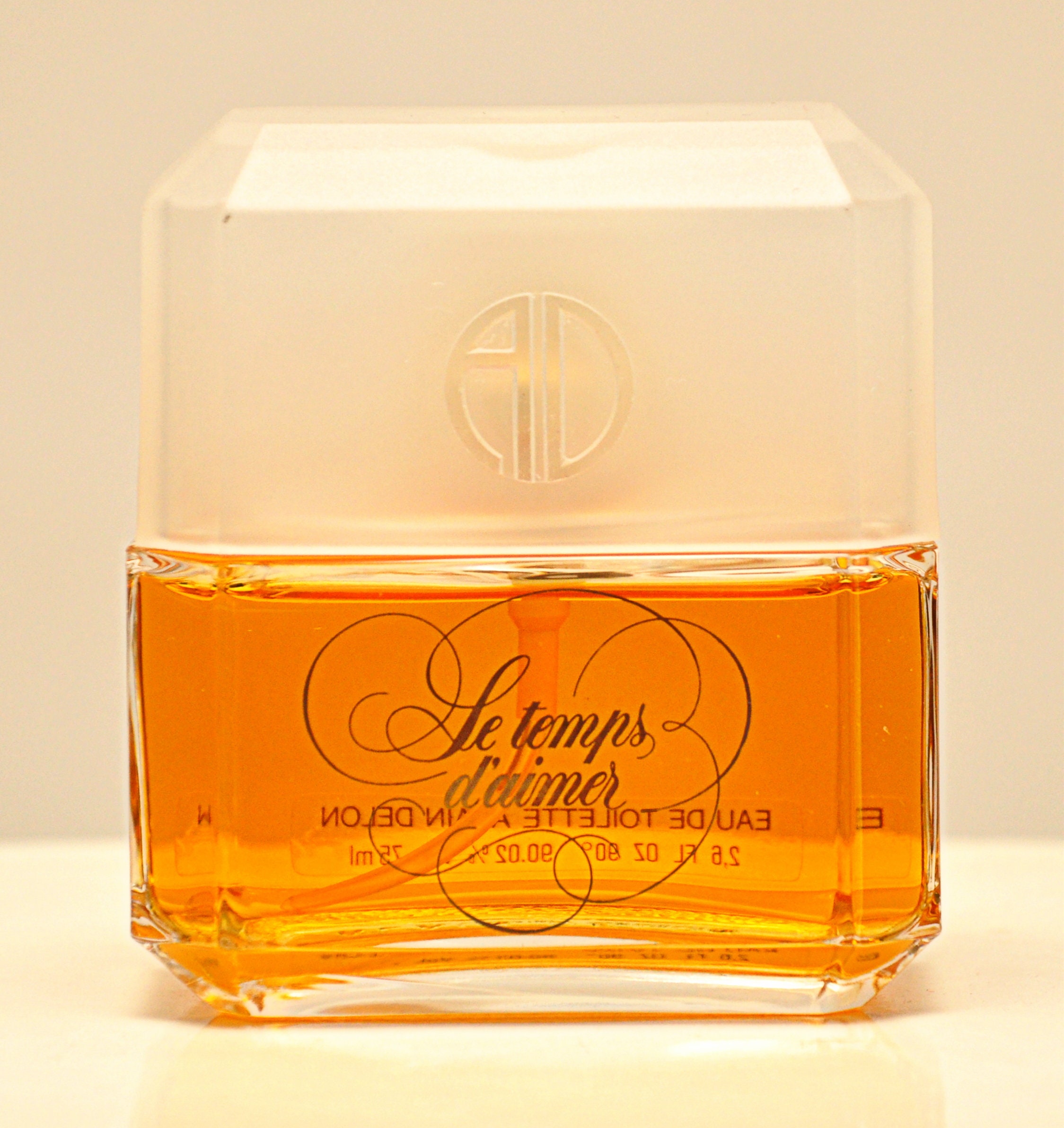 Alain Delon Le Temps D'aimer Eau De Toilette Edt 75ml 2.6 Fl. Oz. Spray ...