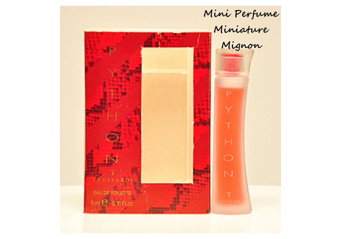 Trussardi Python Woman Eau De Toilette Edt 5ml 0.17 Fl. Oz. - Etsy
