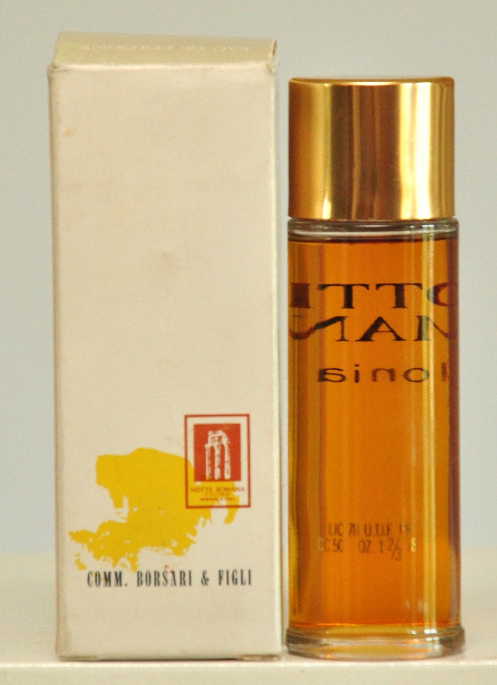 Borsari Notte Romana Cologne 50ml 1.2/3 Fl. Oz. No Spray Splash Perfume ...