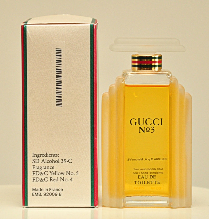 Gucci No 3 by Gucci Eau De Toilette Edt 60ml 2 Fl. Oz. Splash Not Spray ...