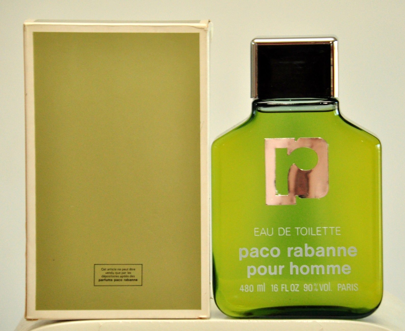 Paco Rabanne Pour Homme Eau De Toilette Edt 480ml 16 Fl. Oz. Splash Not ...