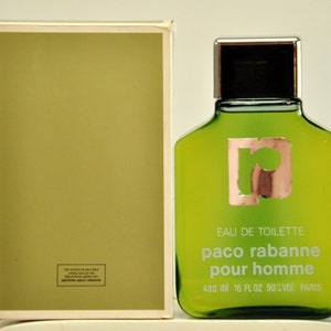 Paco Rabanne Pour Homme Eau De Toilette Edt 480ml 16 Fl. Oz. Splash Not ...