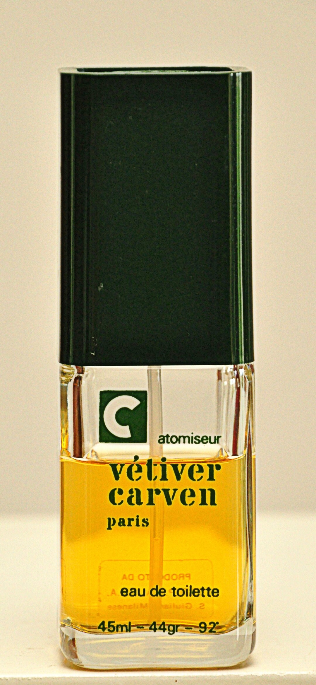 Carven Vetiver Eau De Toilette Edt 45ml 1.5 Fl. Oz. Spray Perfume Man ...