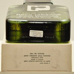 Paco Rabanne Pour Homme Eau De Toilette Edt 480ml 16 Fl. Oz. Splash Not ...