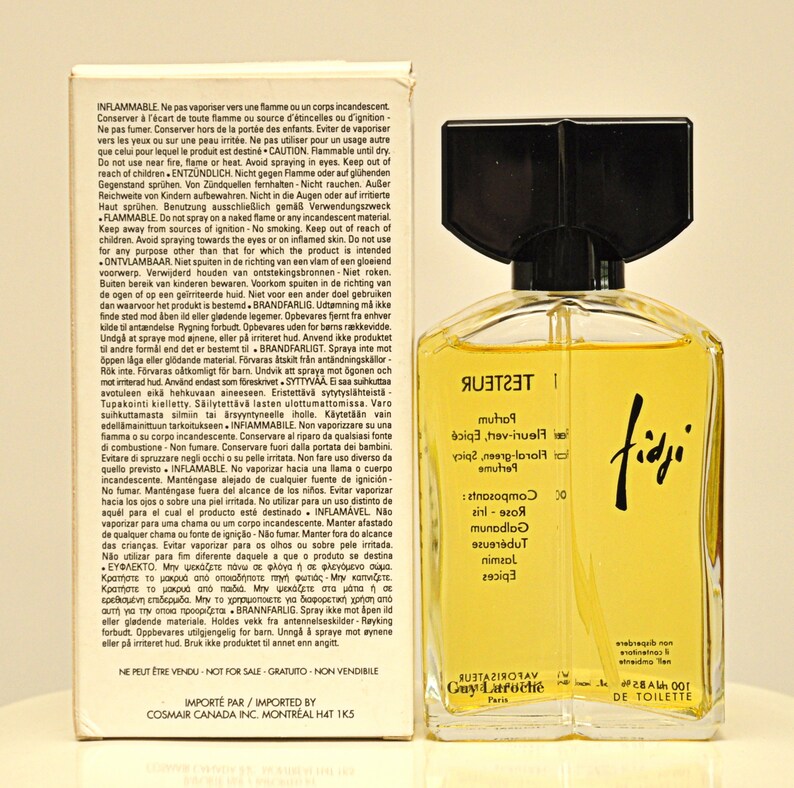 Guy Laroche Fidji Eau De Toilette 100ml 3.4 Fl.oz. Spray Perfume for ...