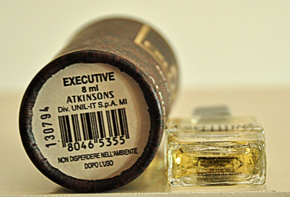 Atkinsons Executive Eau De Toilette Edt 8ml 023 Fl Oz Etsy