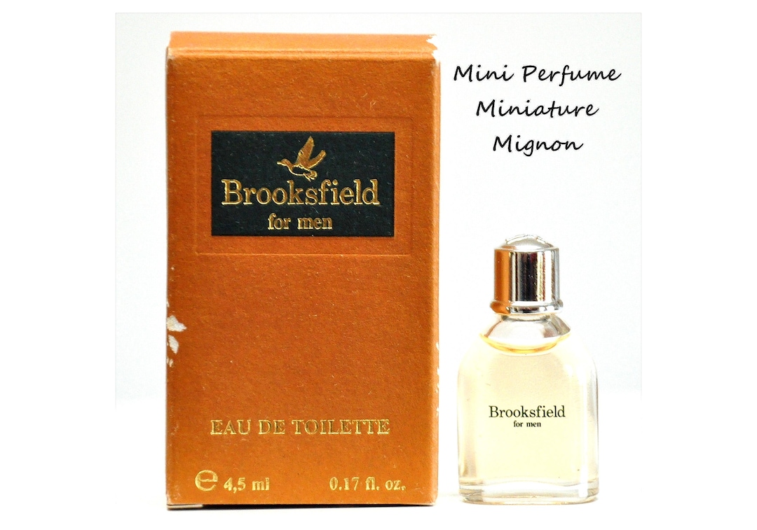 MINIATURE Brooksfield for Men Eau De Toilette Edt 4.5ml 0.17 Fl. Oz ...