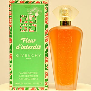 Givenchy Fleur D'interdit Eau De Parfum 100 Ml 3.1/3 Fl. Oz. Natural Spray Perfume for Woman ...