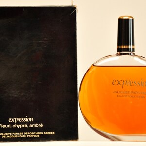 Jacques Fath Expression Eau De Toilette 200ml 7 Fl. Oz. Splash Perfume ...