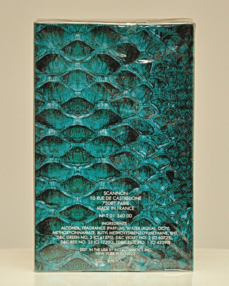 Trussardi Python for Men Eau De Toilette Edt 100ml 3.4 Fl. Oz. | Etsy