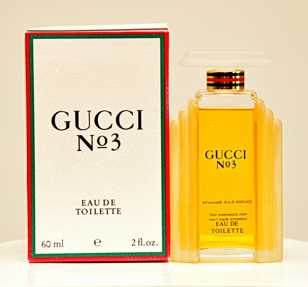 Gucci No 3 by Gucci Eau De Toilette Edt 60ml 2 Fl. Oz. Splash Not Spray ...