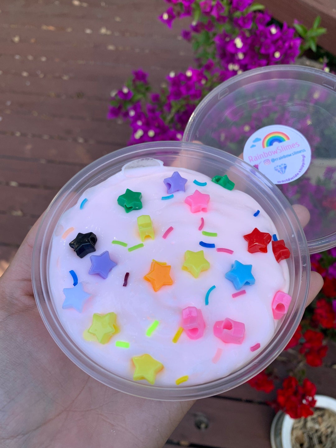 Fairy Bread Scented Daiso Clay Butter Slime - Etsy