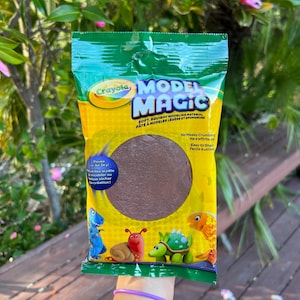 4 Ounce Model Magic Clay (brown) - Etsy