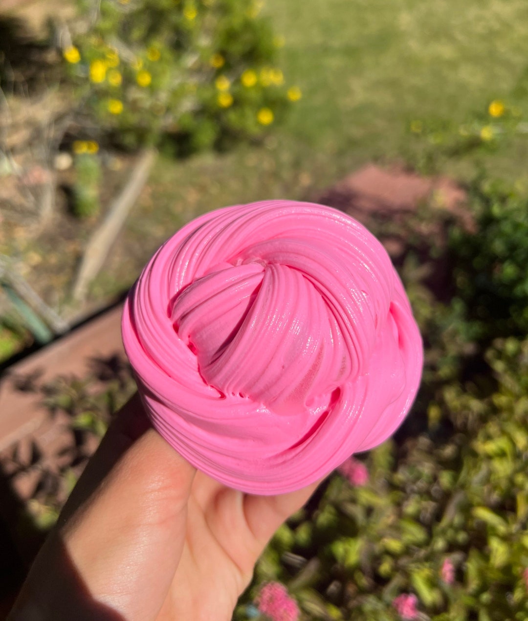 Pink Cotton Candy Scented Butter Slime - Etsy