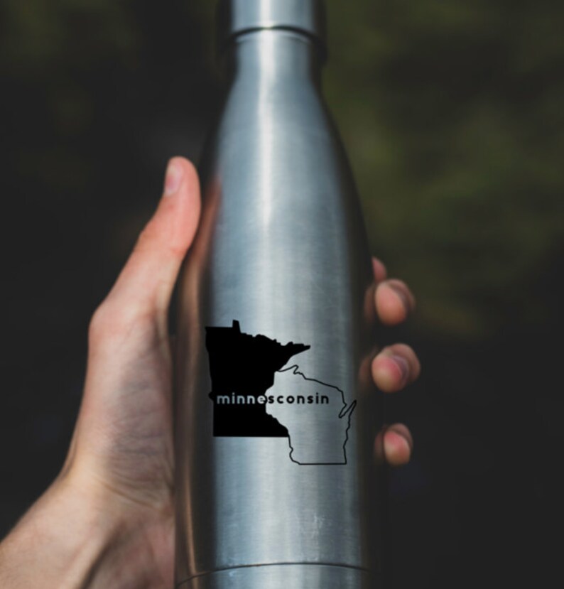 MINNESCONSIN Car Decal - Etsy