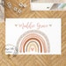 Personalized Round Rainbow Rug Retro Rainbows Playroom - Etsy